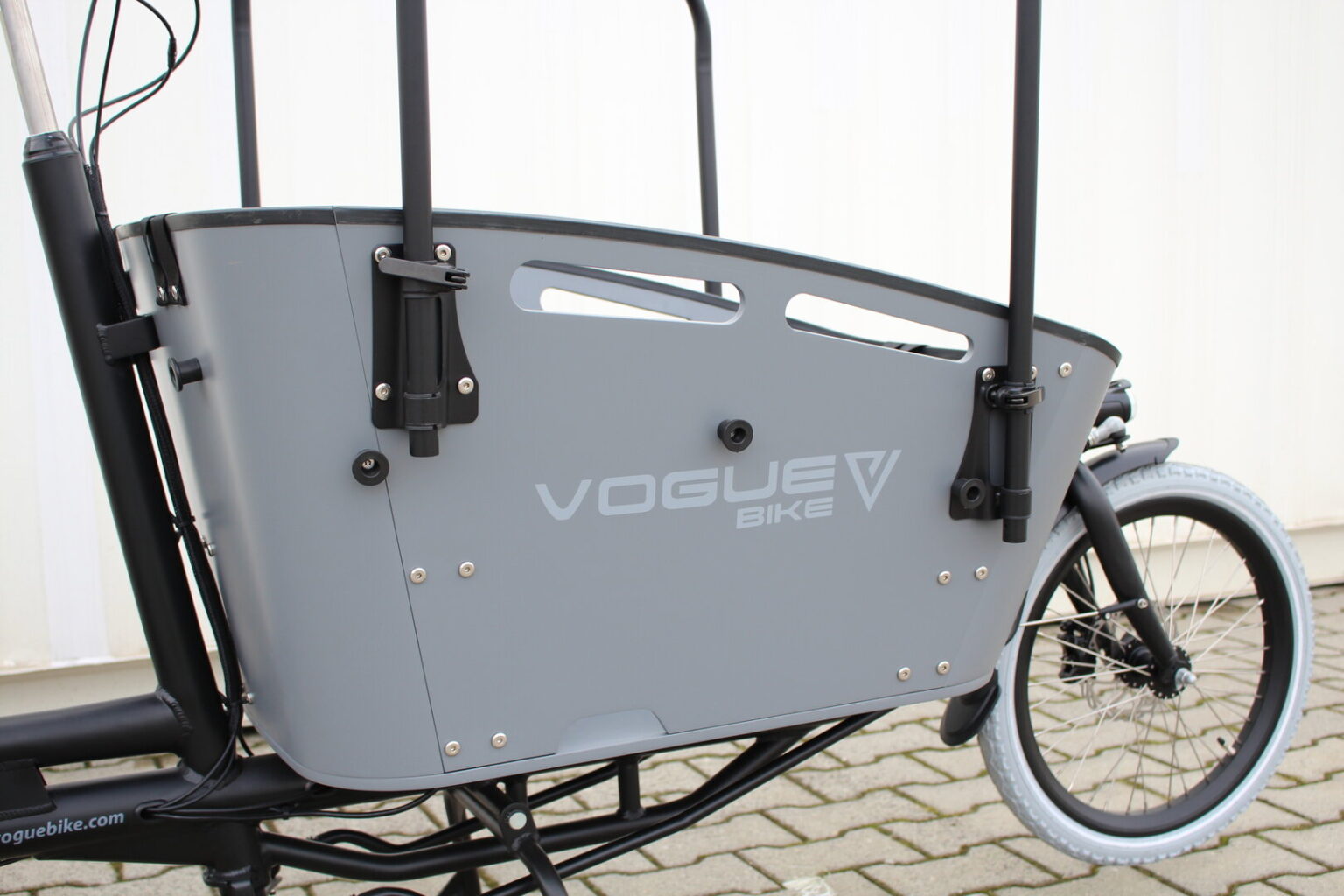 Vogue Carry 2 Elektrische Bakfietszwart Grijs Hydraulisch 2024 - Nieuwe ...